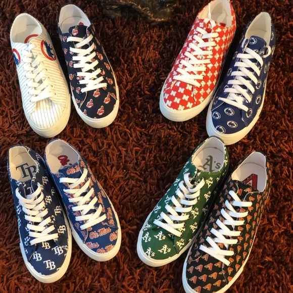 Row One Brands | Shoes | Row One Unisex Mlb Ncaa Sneakers | Poshmark